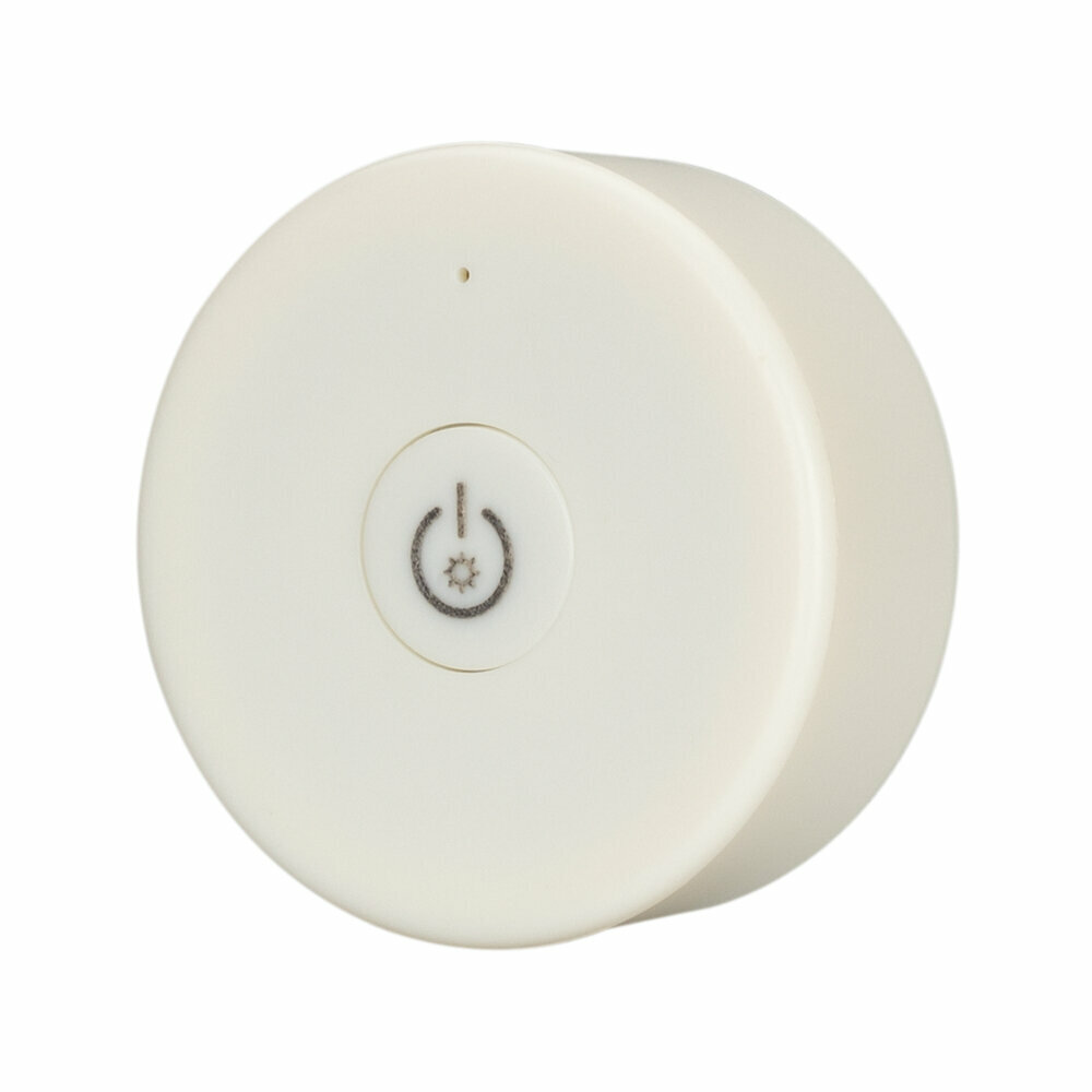 028333 Панель Knob SMART-P87-DIM White (3V, 1 зона, 2.4G) (ARL, IP20 Пластик)