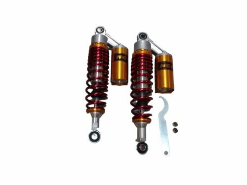 Амортизаторы задние CB400 (пара)(Тюнинг) (L-320 мм, D1-21 мм, d1-12 мм, Н1-20 мм, D2-23 мм, d2-12 мм, Н2-20 мм)