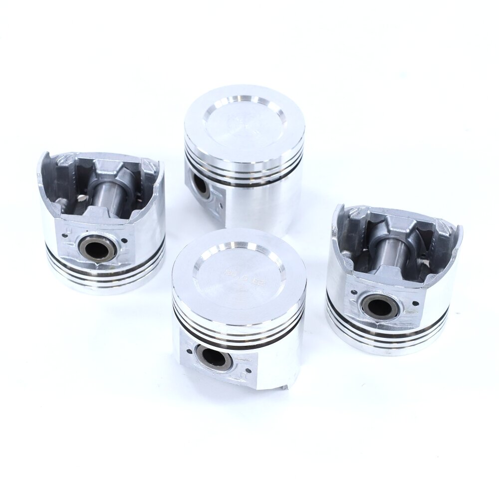 Комплект поршней 21011 (4 поршня + 4 пальца) рем. размер 80,0 Кл. E (дв. 21011, 2106)