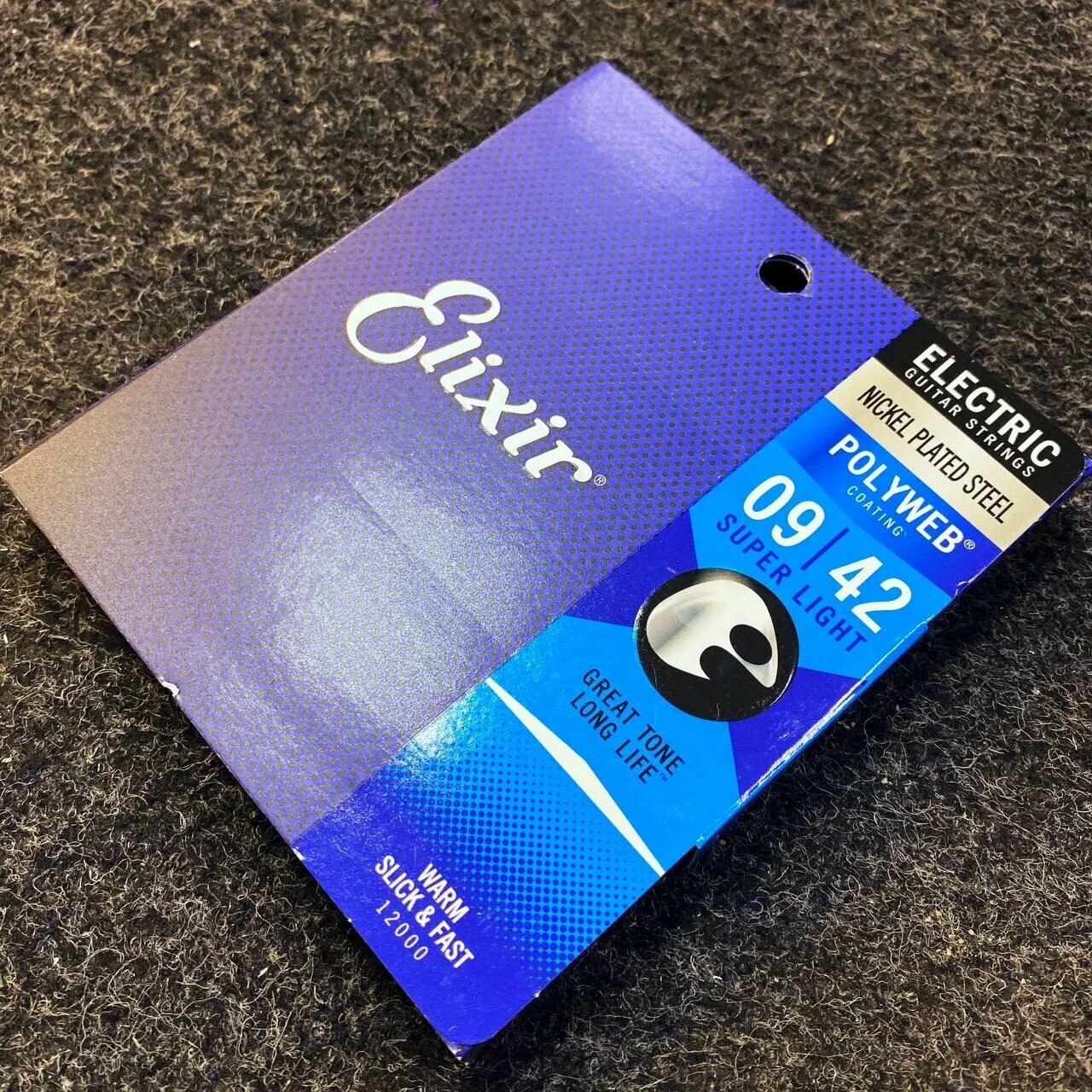 Струны для электрогитары Elixir 12000 Polyweb 9-42 — фото 1