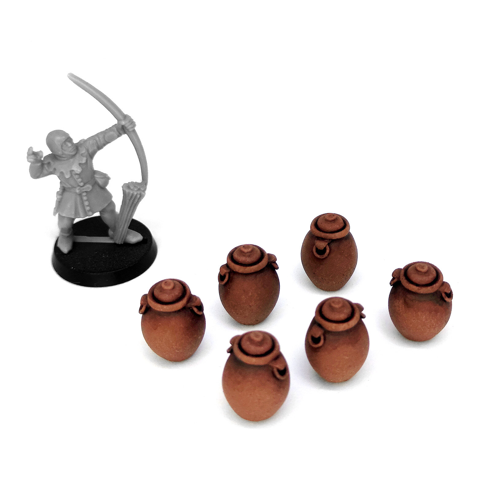 Керамические вазы | Grabblecast террейн для варгеймов и D&D