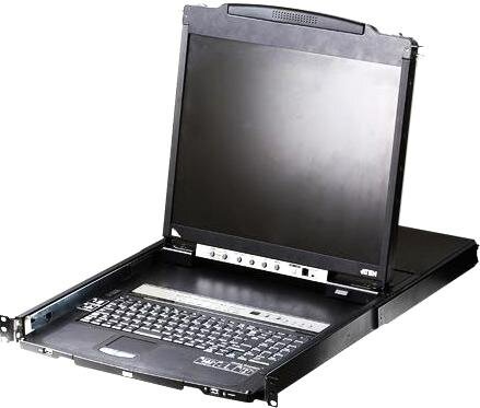 ATEN CL5816NR 16P Dual RAIL LCD KVMP SWITCH 19INCH