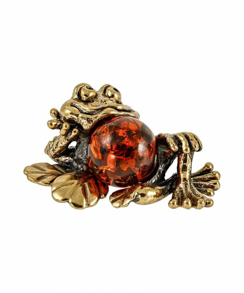 Статуэтка Лягушка в кувшинках 103