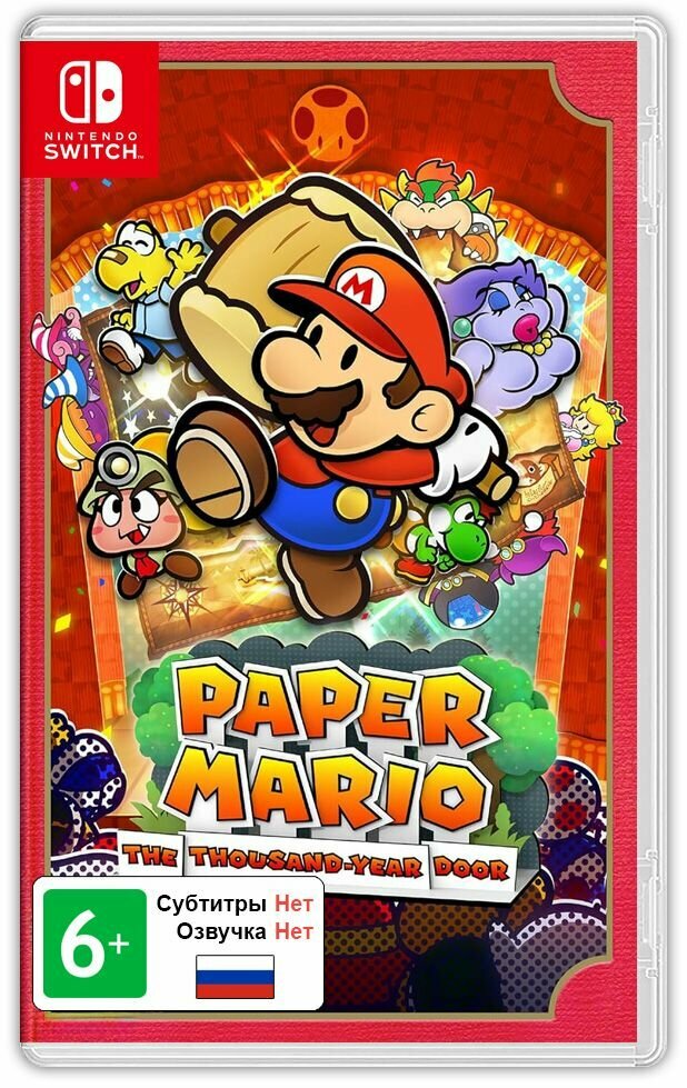 Игра Paper Mario: The Thousand-Year Door (Nintendo Switch, Английская версия)