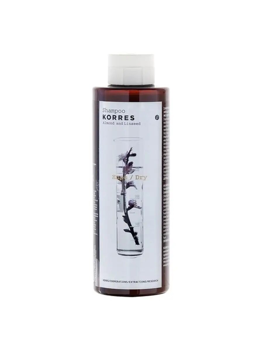 Шампунь с миндалём и семенами льна