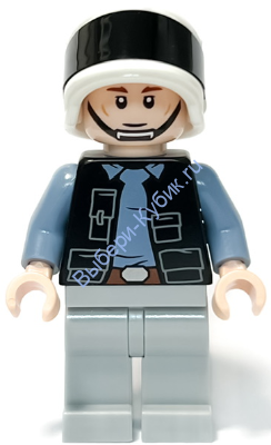 Минифигурка LEGO Rebel Fleet Trooper - Vest with Pockets, Black Neck sw1285