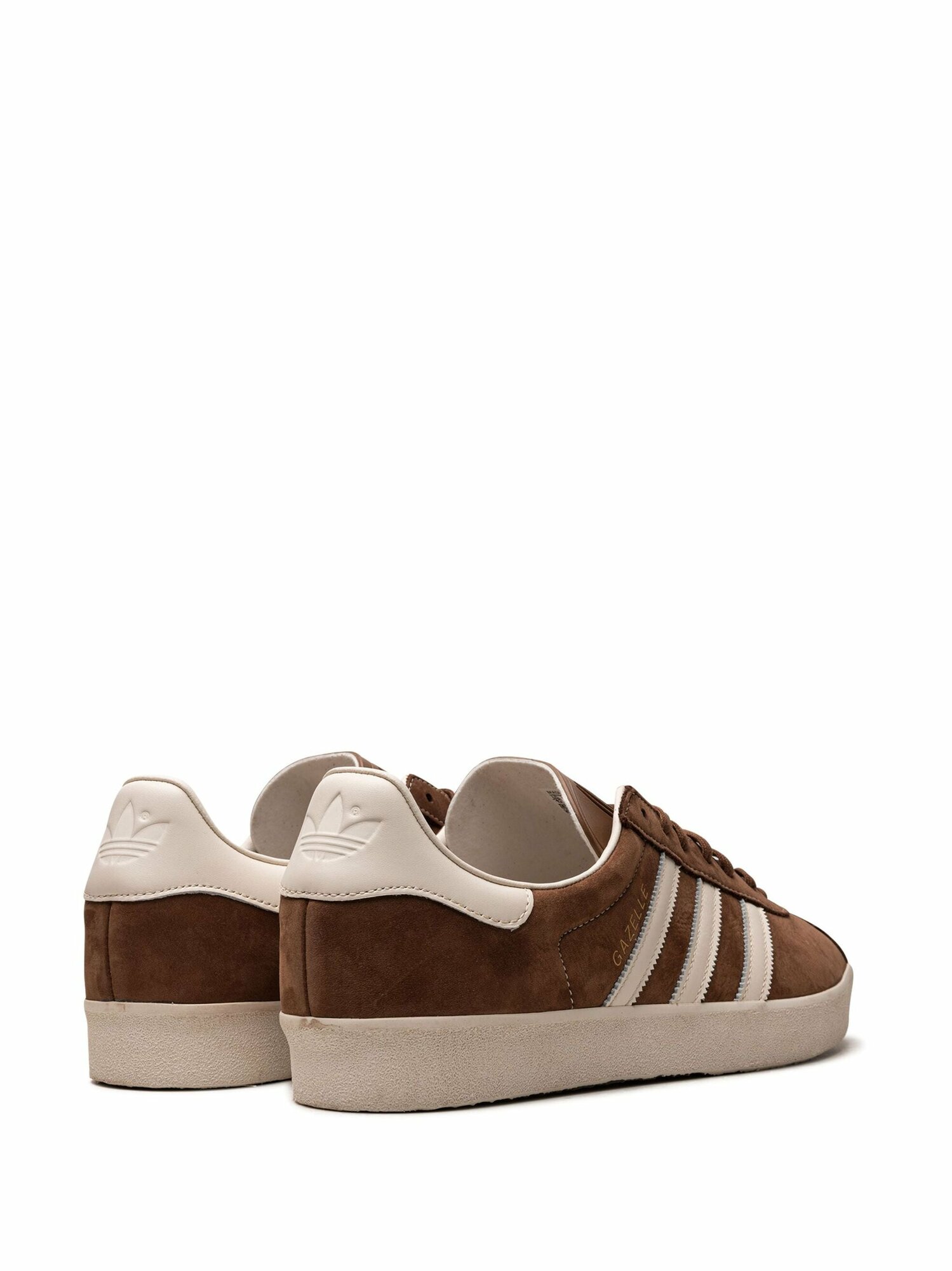 Кроссовки adidas Gazelle 3-Stripes, размер 12 US, коричневый/серый/оранжевый — фото 1