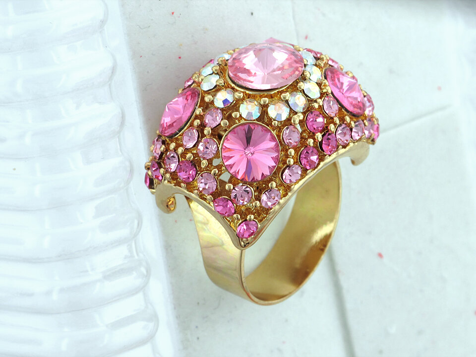 Кольцо, кристалл