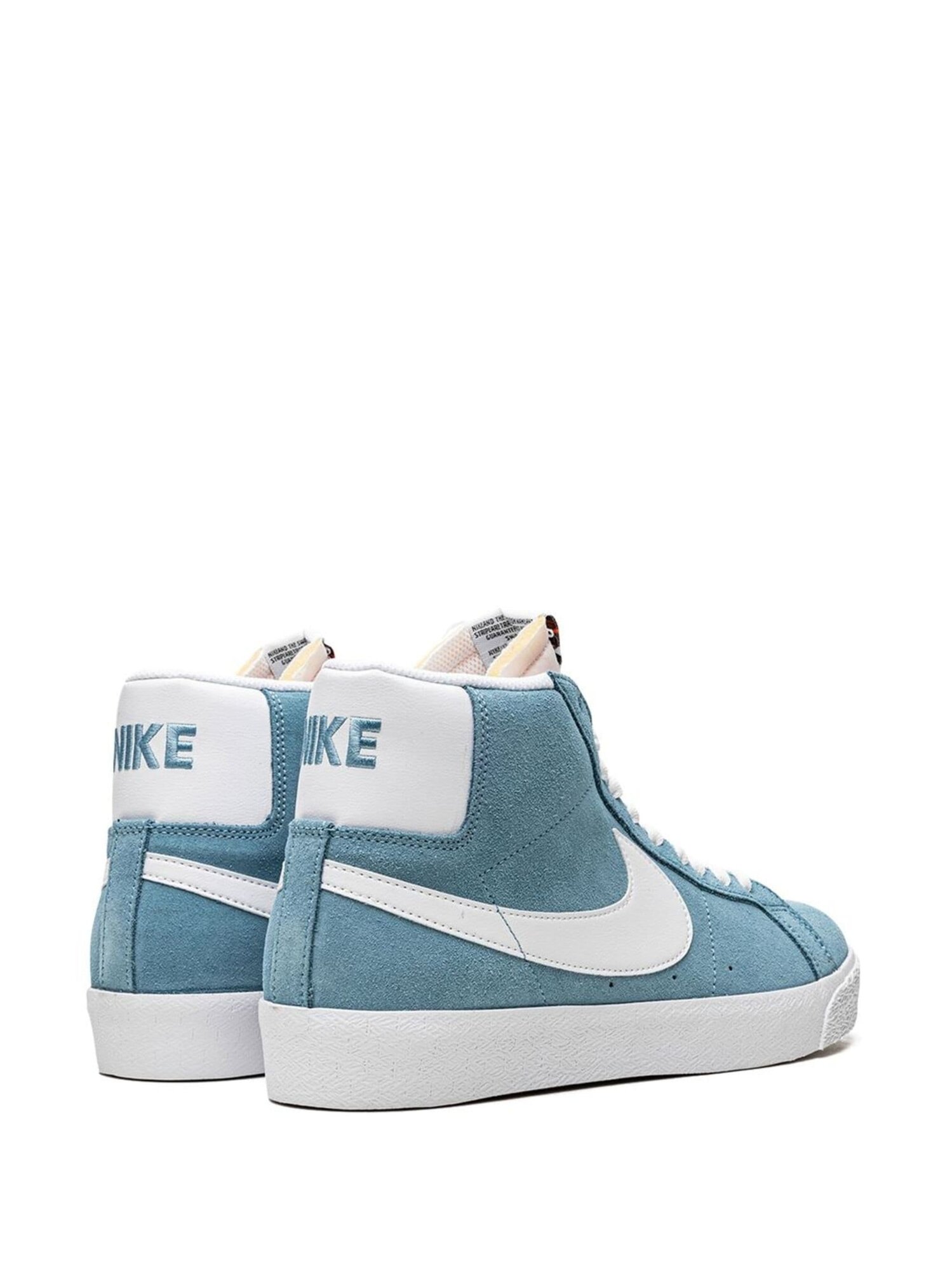 Кроссовки NIKE SB Zoom Blazer Mid, размер 9 US, blue — фото 1