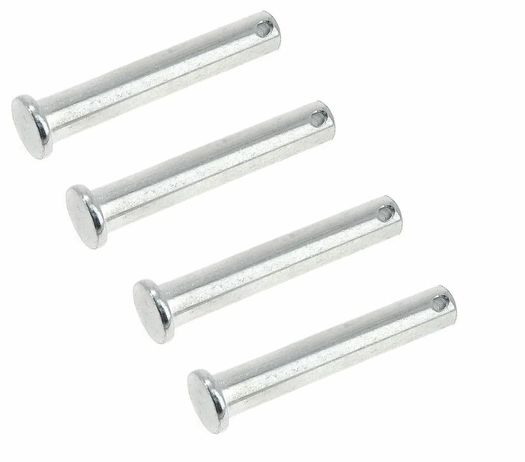 Палец крепления фрез 4 ШТ. (10х60 мм) для культиватора / мотоблока Texas LILLI, Texas TX, Champion, Brait и пр.