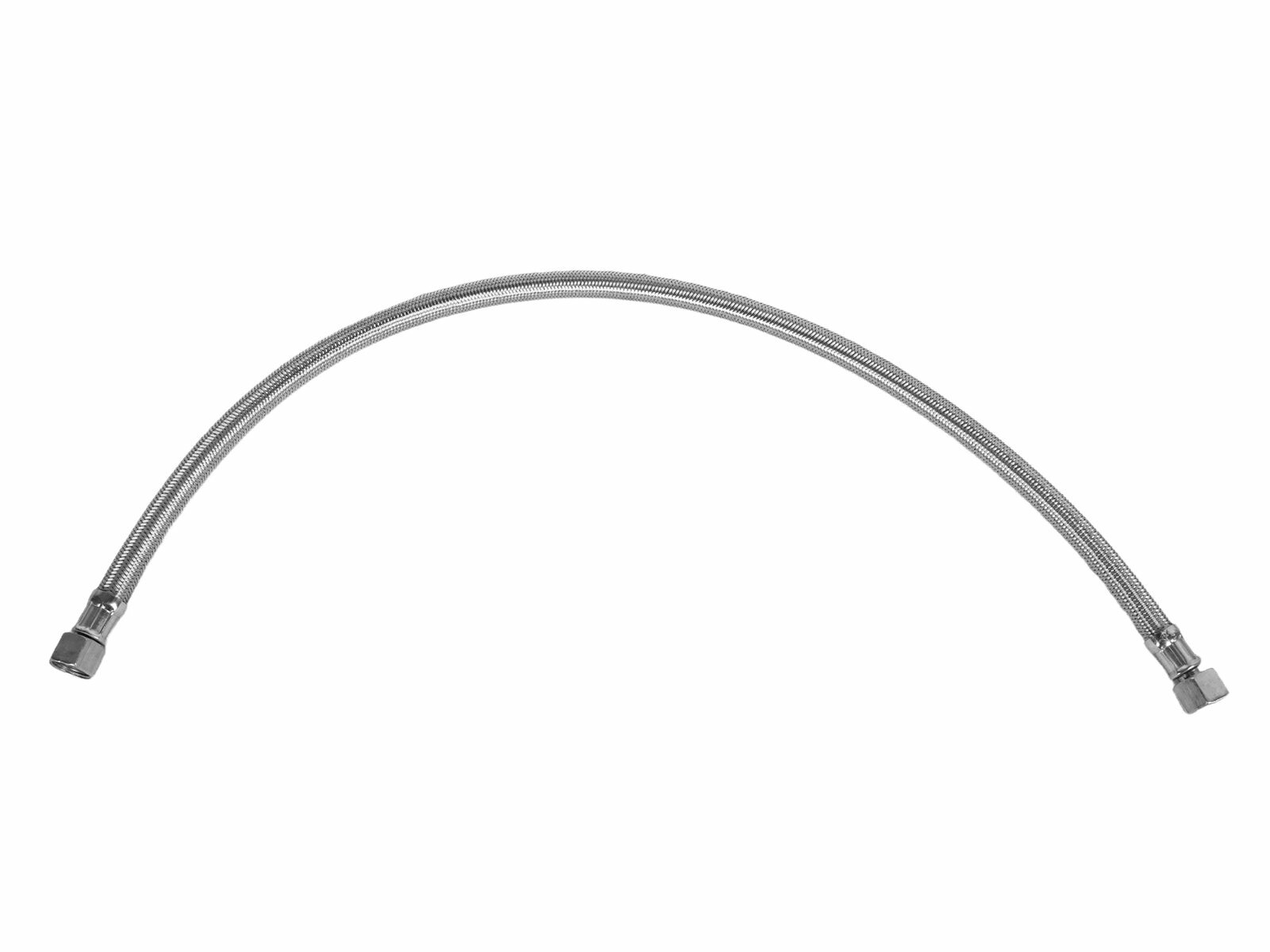 Шланг тормозной КАМАЗ-ЕВРО-2 задний в металлической оплетке гайка-гайка L-800мм