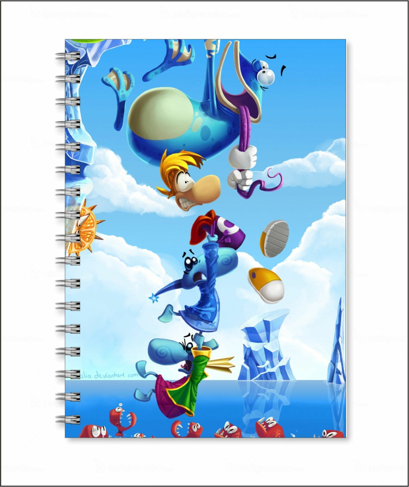 Тетрадь формата А5 "Рэйман", Rayman