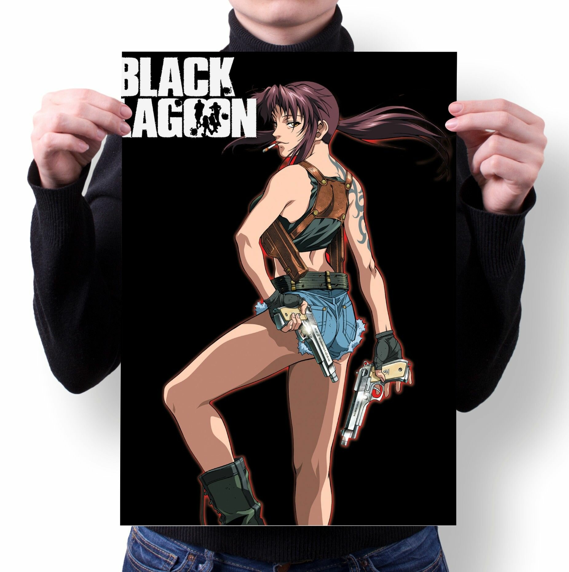 Плакат формата А3 с принтом "Пираты Чёрной Лагуны"