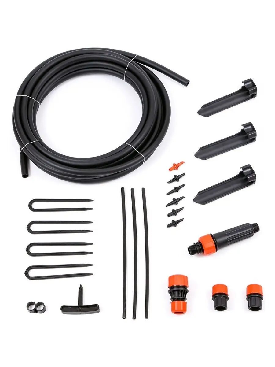 Дождевой полив для грядок 1