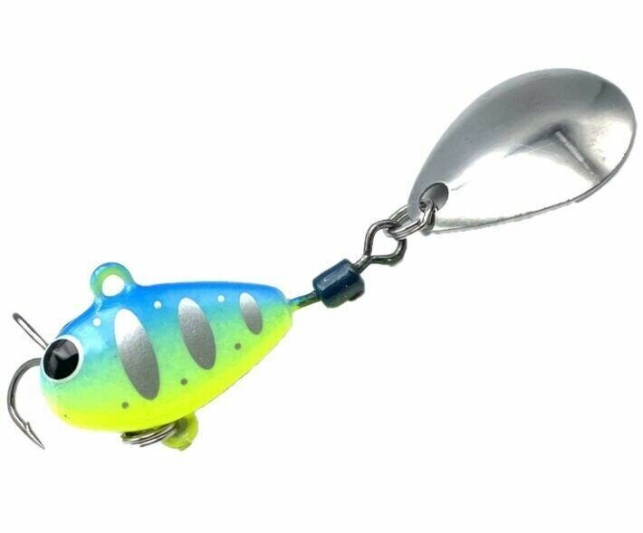 Тейл-спиннер "Hurricane" 21g Blue Chart