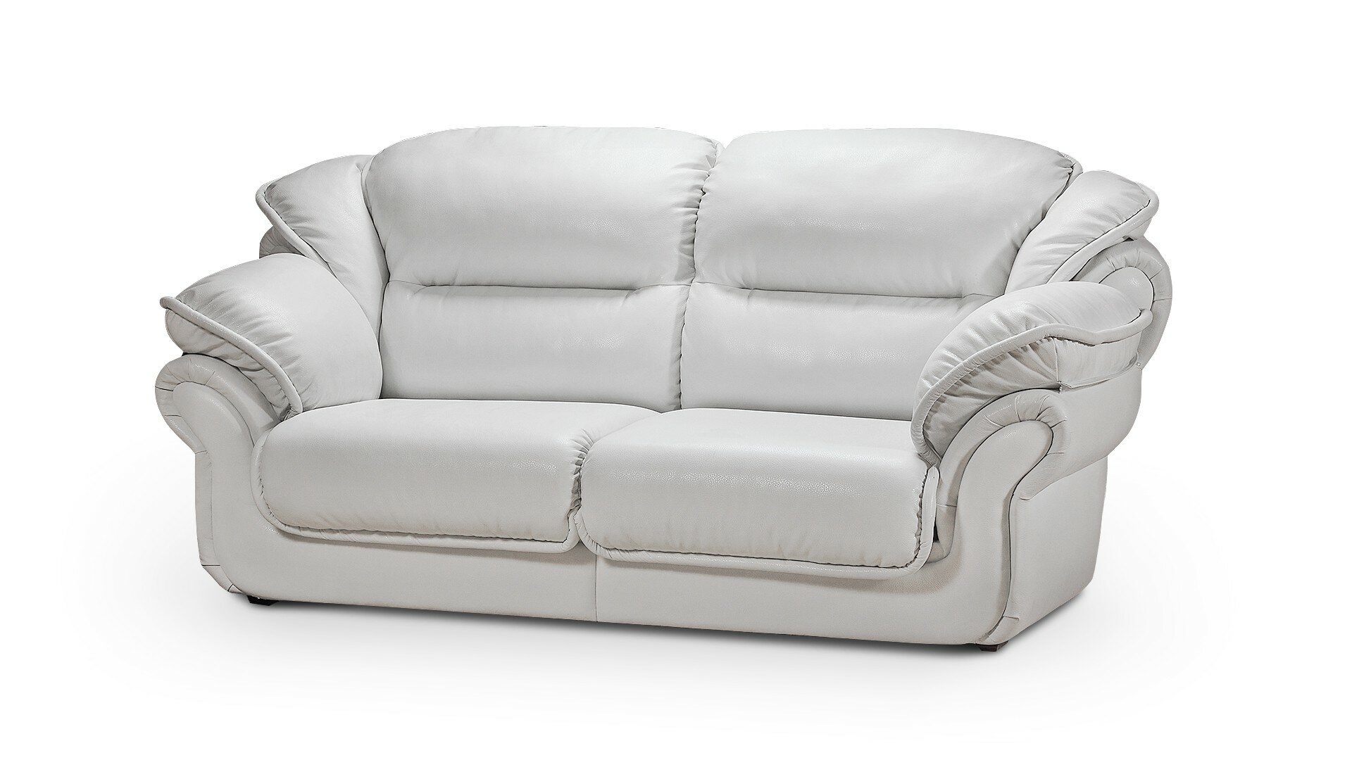 Диван Адажио Madras 1003 NEW 220x110x103 см, белый , нераскладной GOODFORM