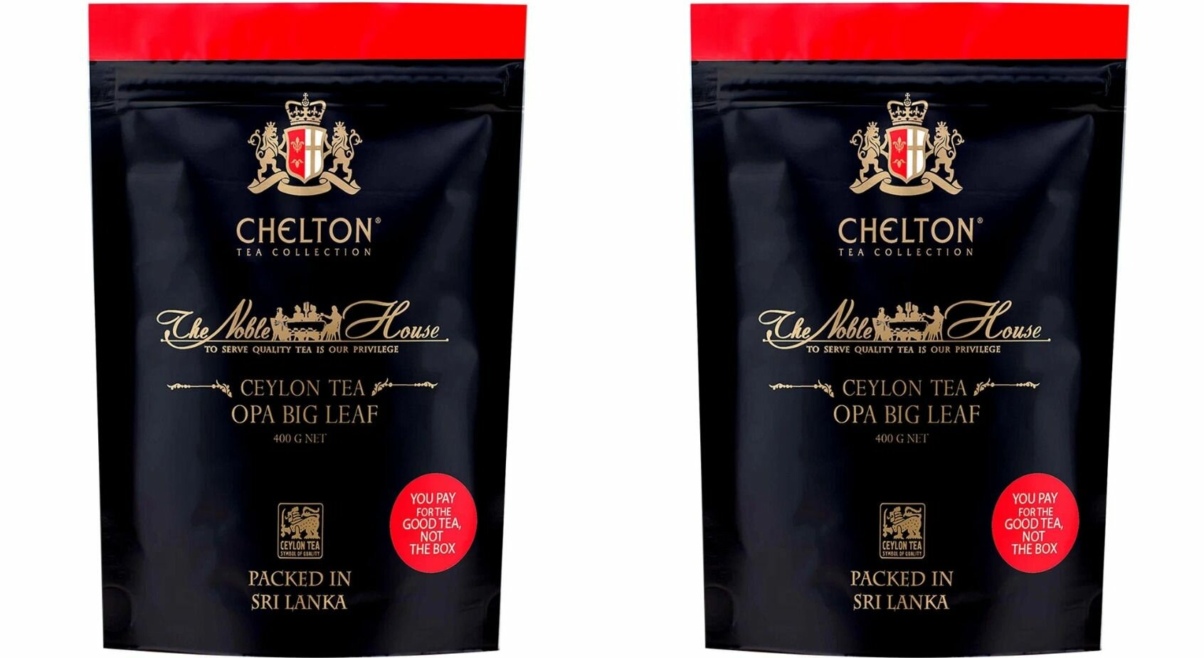 Чай черный CHELTON Благородный Дом ОРА BIG Leaf, крупнолистовой, 400 г, 2 шт