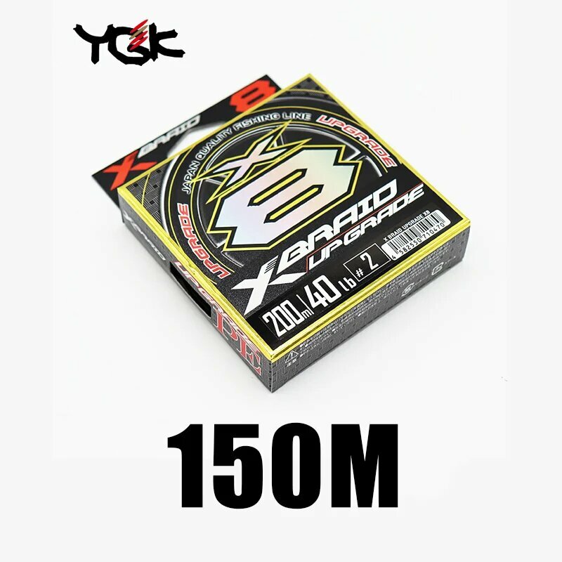 YGK G-SOUL X8 UPGRADE X8 плетеный шнур для рыбалки 14LB-60LB 1.0-22LB, UPGRADE-150M