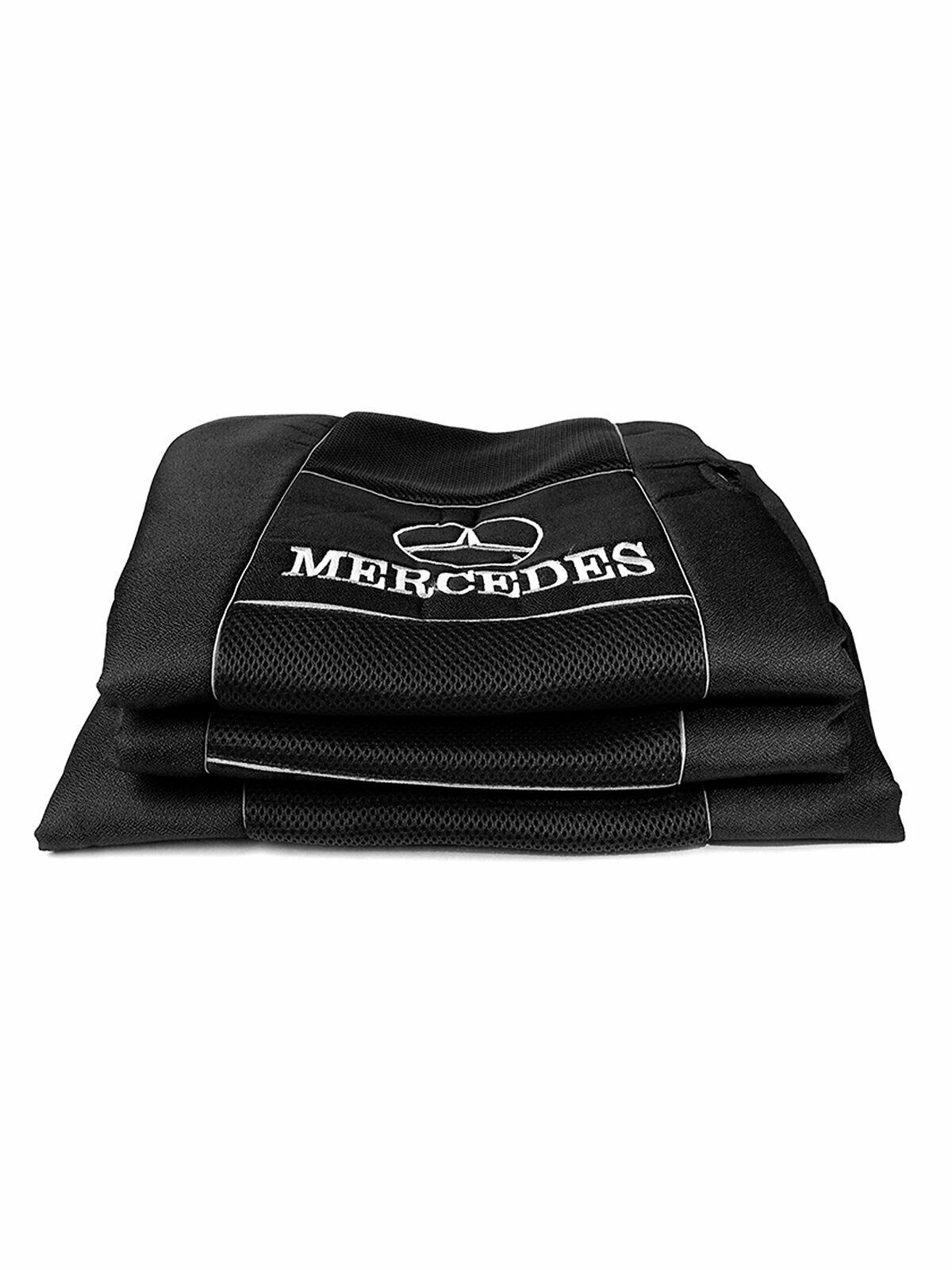 Чехлы на сиденья для "MERCEDES ACTROS" (2 ремня) Цвет чёрный. (Жаккард) Производство Россия (13615)