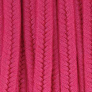 Сутаж, 3х1мм, полиэстер, ярко-розовый, 5 метров