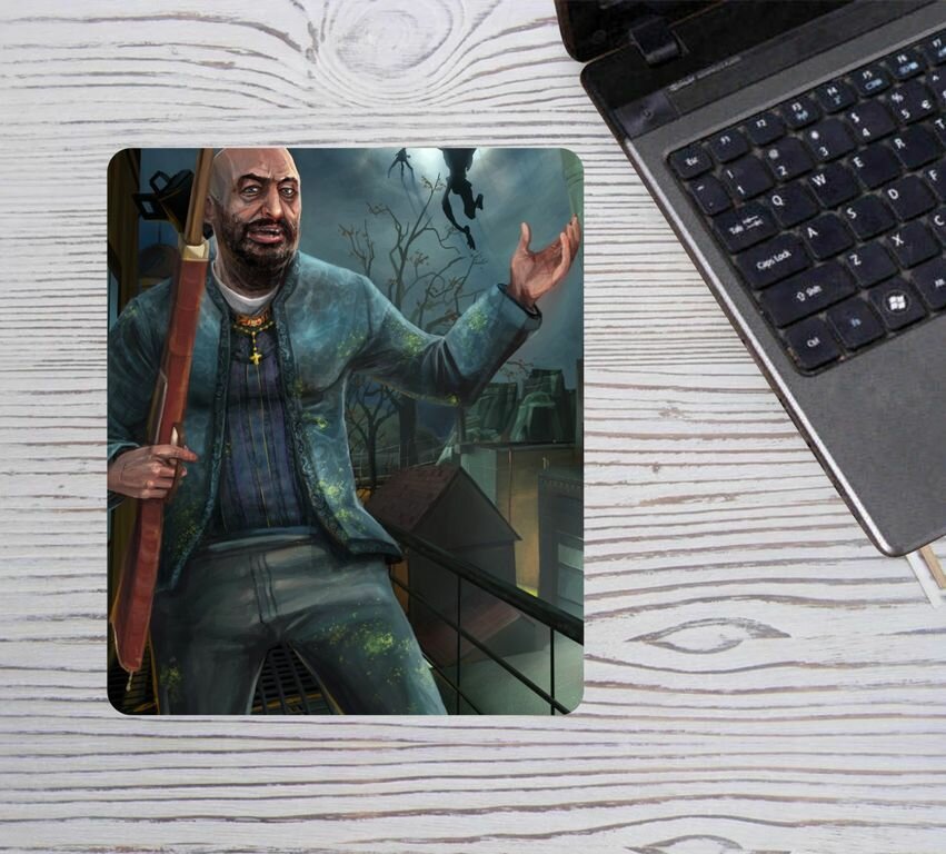 Коврик для мышки игровой 36 на 29 см MIGOM Half-Life, Халф Лайф №3