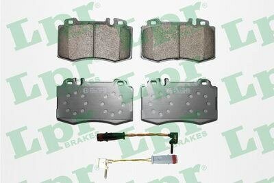 Колодки тормозные mercedes c209/w203/w211/w220/r171/r230 передние (+2датч.)