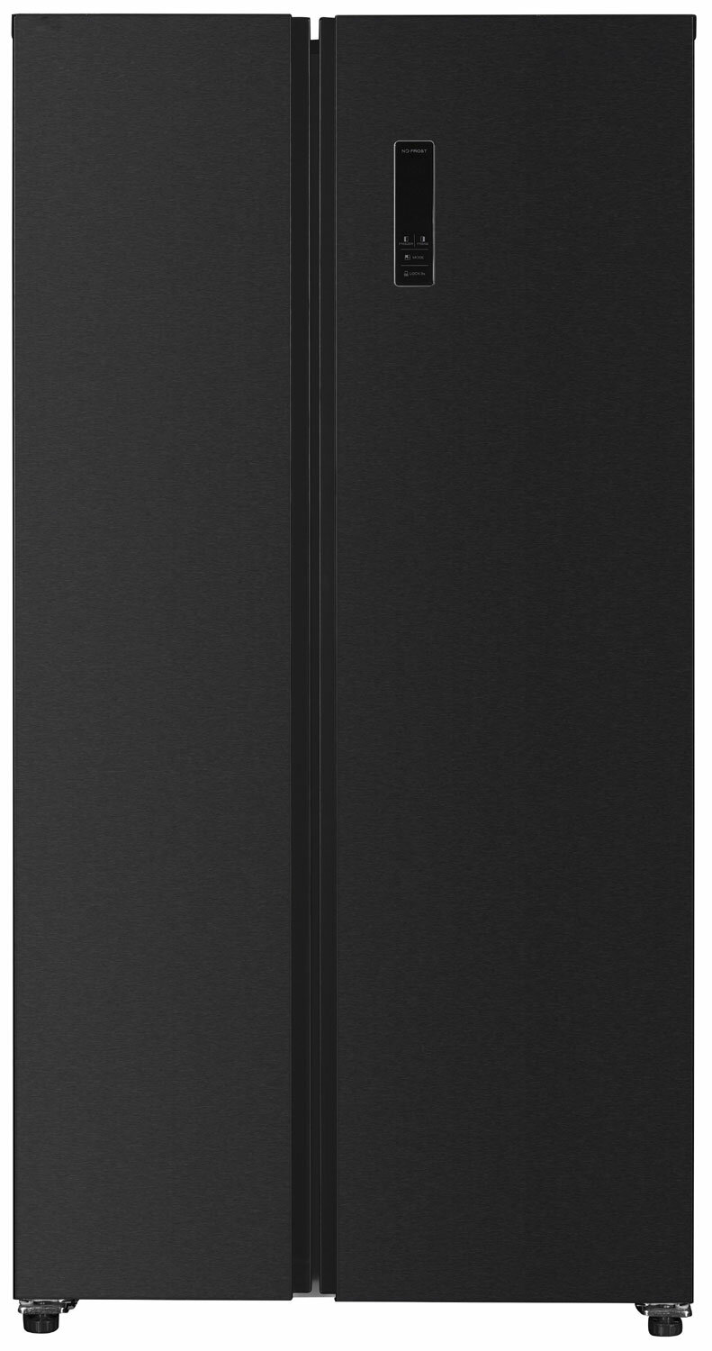 Холодильник Side-by-Side Kraft KF-MS5701DI No frost, темно-серый