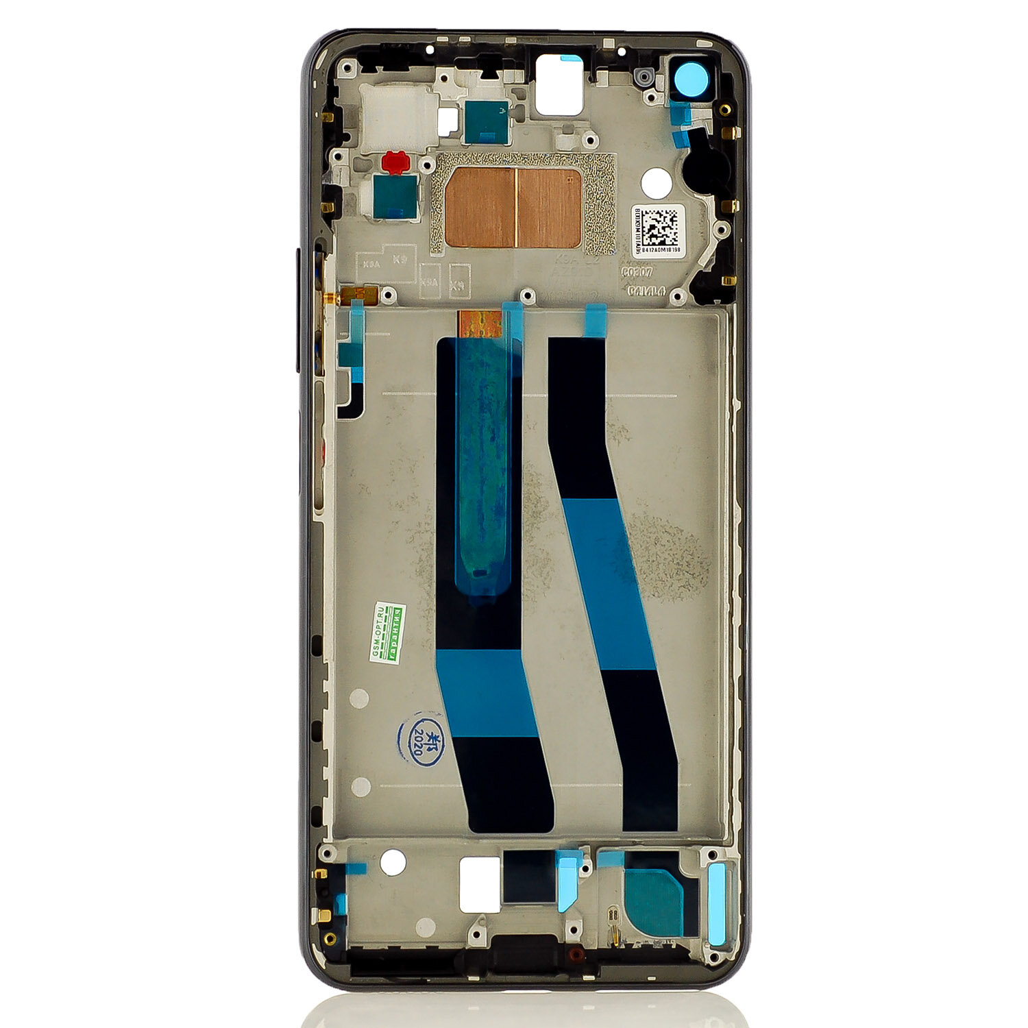 Рамка дисплея для Xiaomi Mi 11 Lite черный