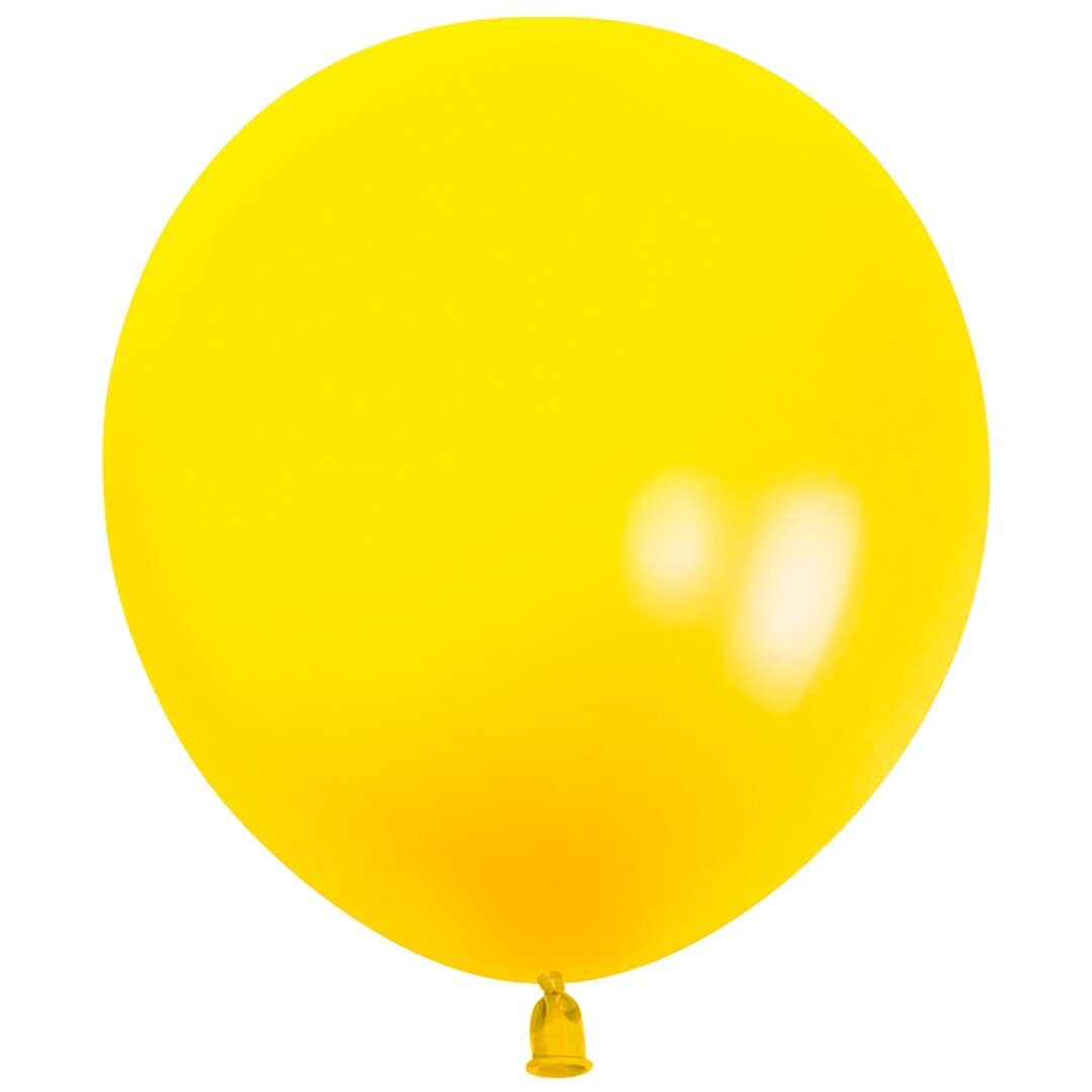 Шар (18'/46 см) Желтый (S55/070), пастель, 10 шт.