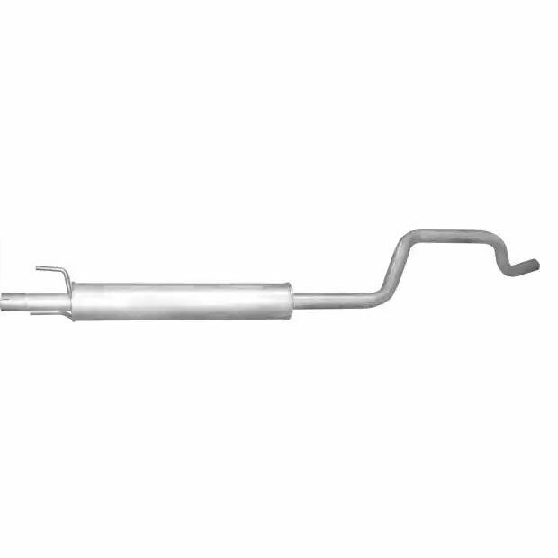 Средний глушитель выхлопных газов, POLMOSTROW 17.630 (1 шт.)