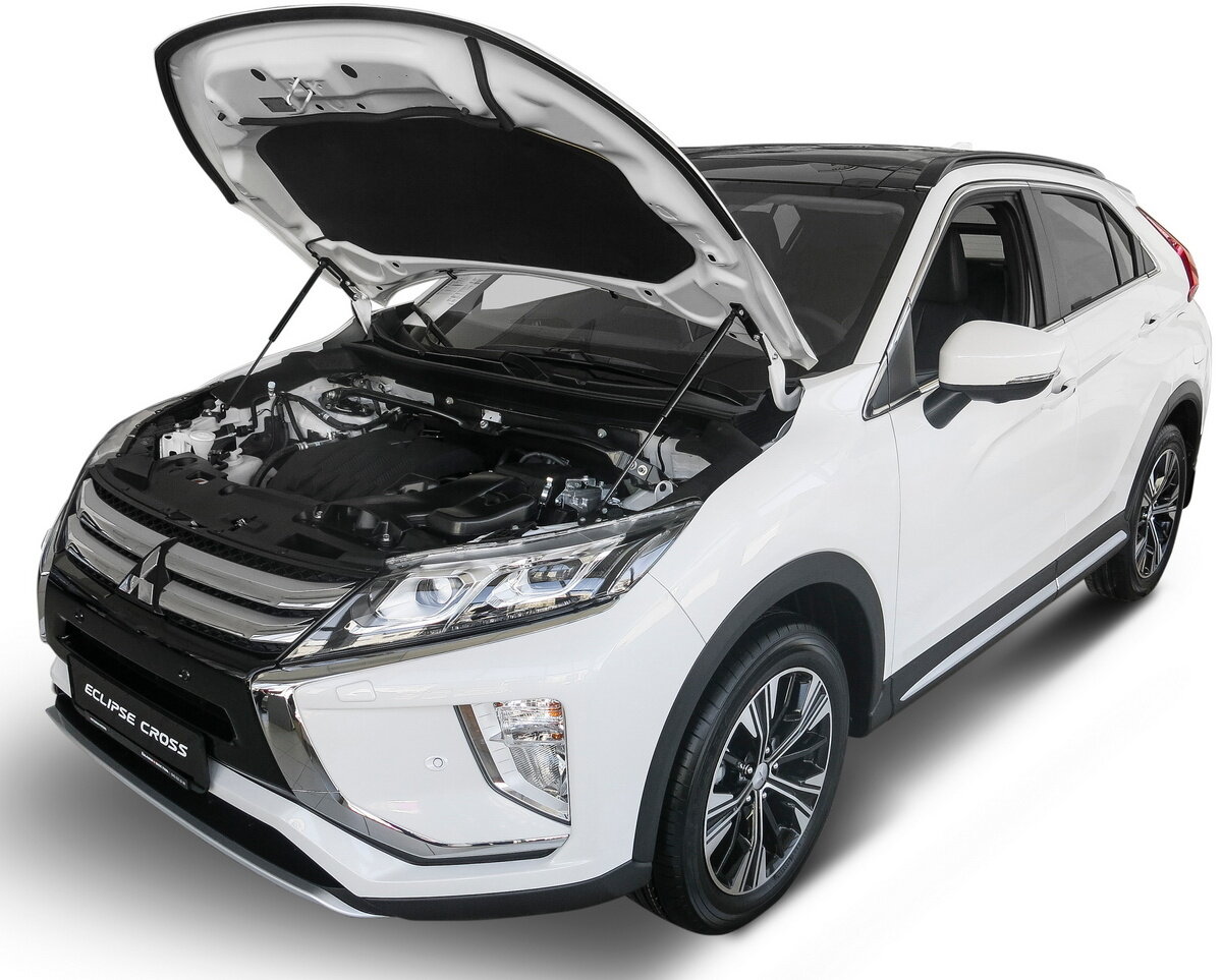 Газовые упоры капота АвтоУпор для Mitsubishi Eclipse Cross 2018-2021, 2 шт, UMIECL011
