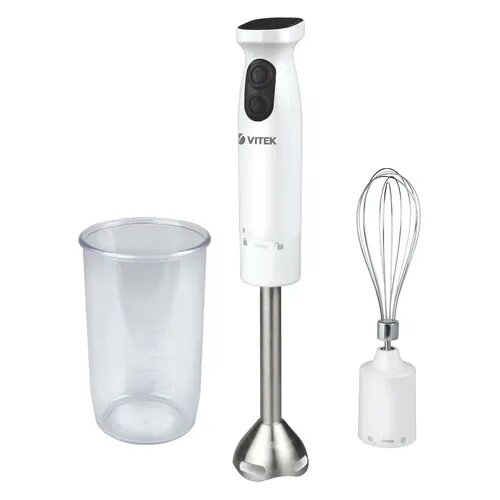 Блендер Vitek VT-3410, погружной, белый