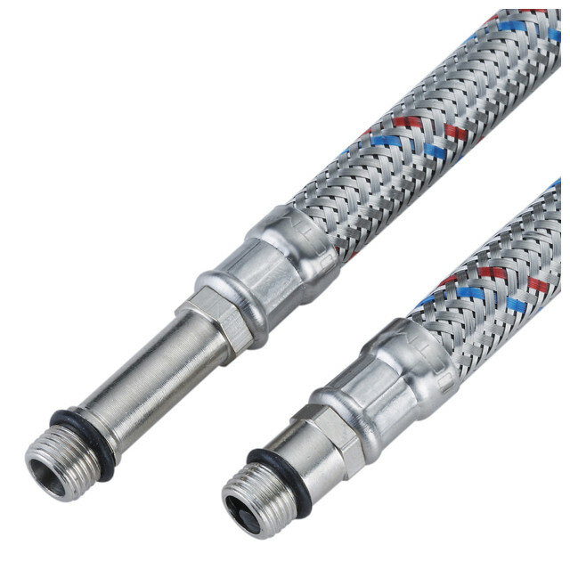 CTM подводка для смесителя 1/2 ВР М10 0,5 м, комплект из 2 шт для водоснабжения