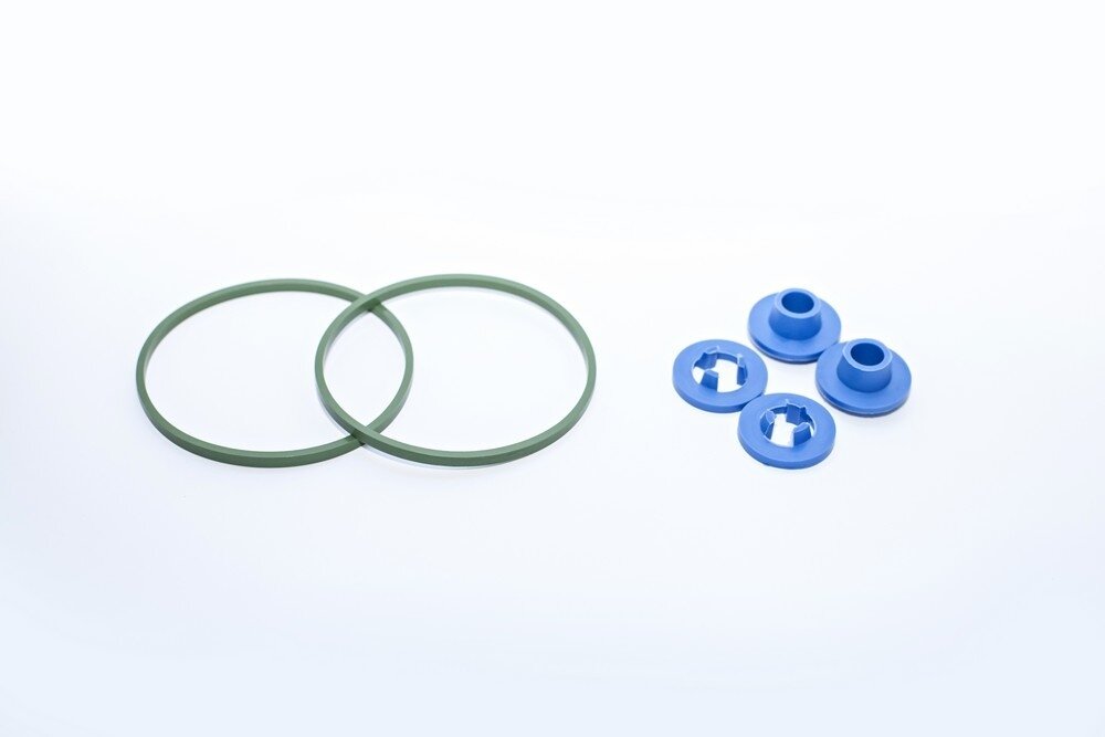 Ремкомплект фильтра топливного КамАЗ 3 наим. фторсил.