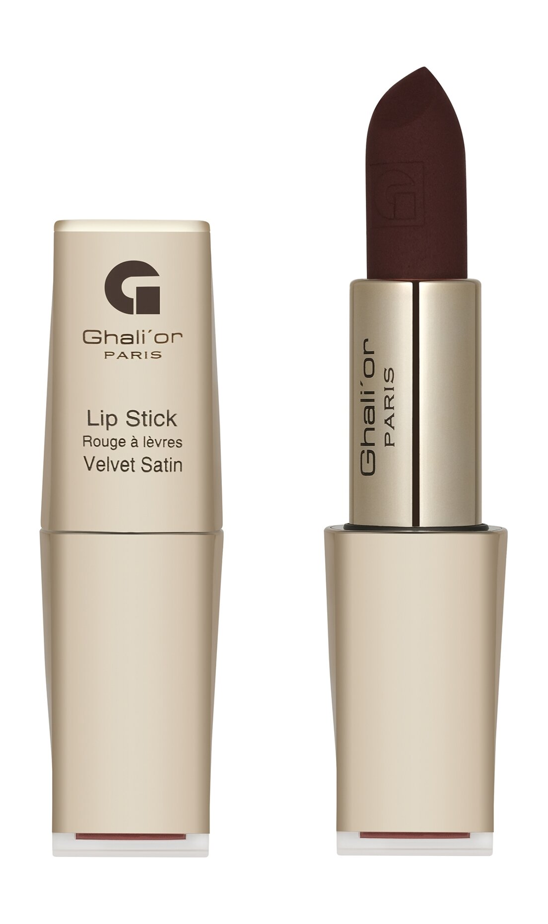 GHALI`OR PARIS Помада для губ бархатная матовая Ghali’Or Lip Stick Velvet Matt Satin, 102