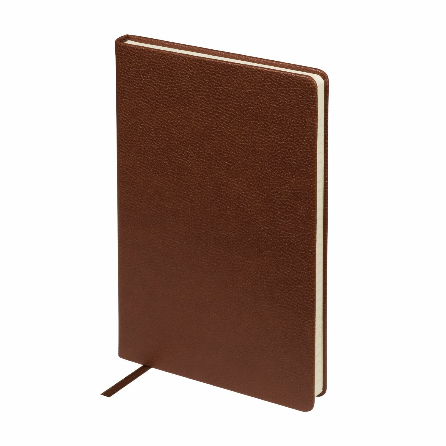 Ежедневник недатированный А5 Bruno Visconti Megapolis Loft коричневый, кожаный блокнот планер / записная книжка в линейку арт.3-675/08