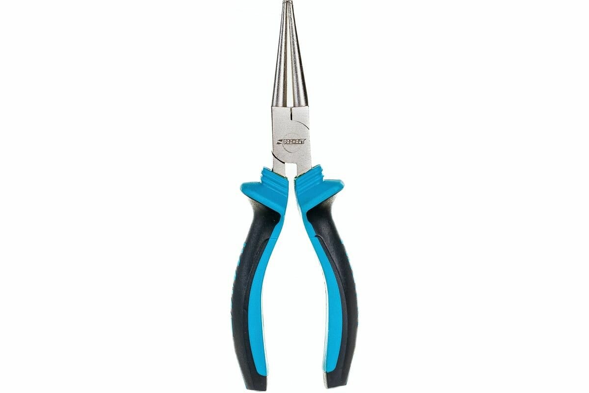 Круглогубцы 160 мм с изолирующими ручками никель