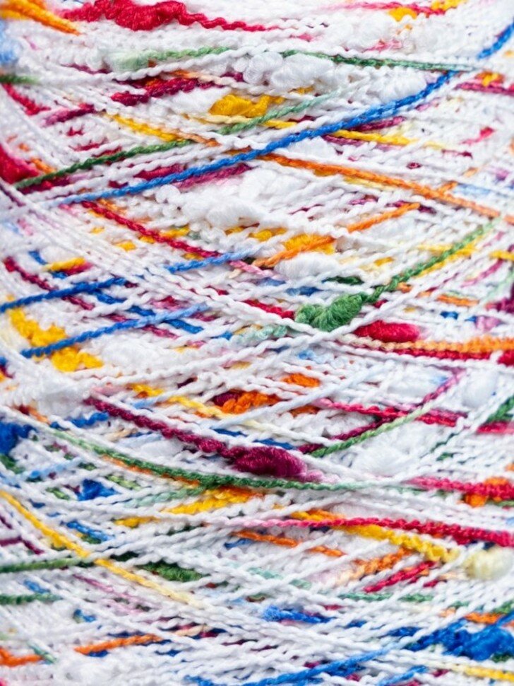 Пряжа для вязания OnlyWe KCYL2033 Узелковый люрекс (Шишибрики) цвет №Y33, 50 г