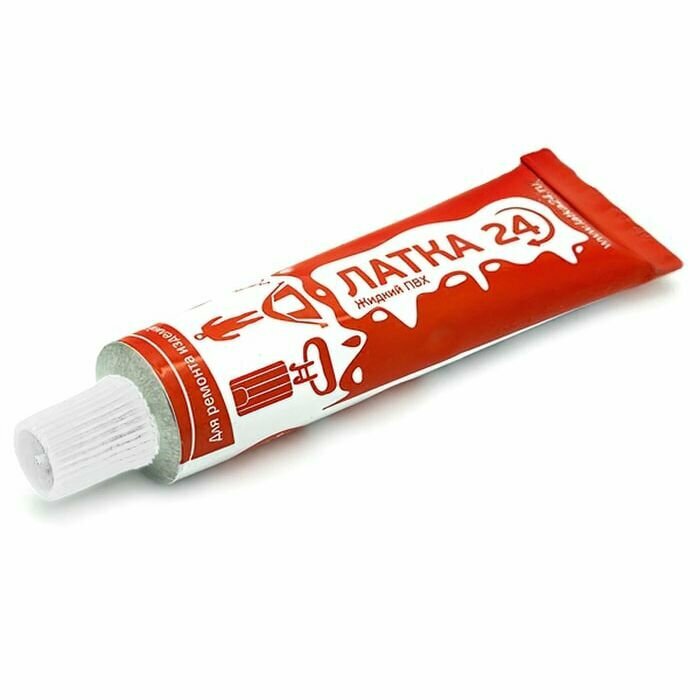 Клей ПВХ Жидкая Латка24 25 мл белый