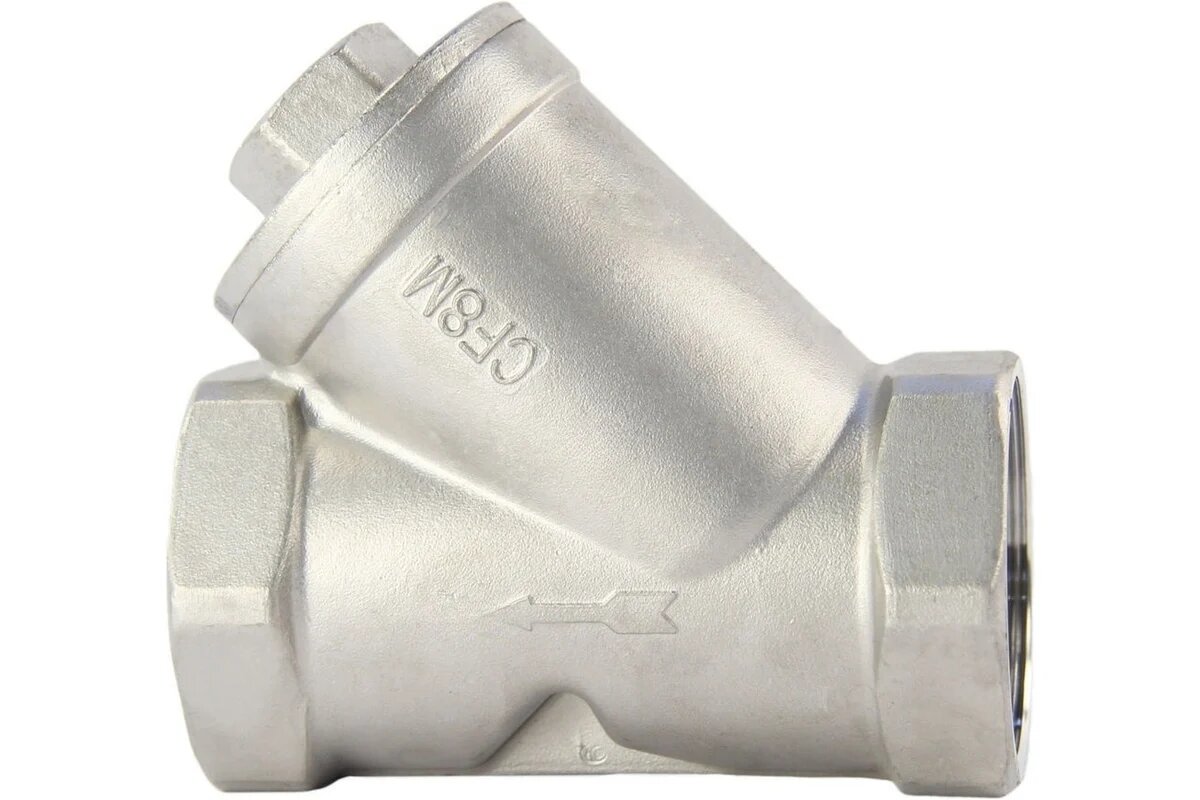 DN.ru Фильтр сетчатый YS-316 Ду25 Ру16 нержавеющая сталь SS316, муфтовый 1" D260-00427