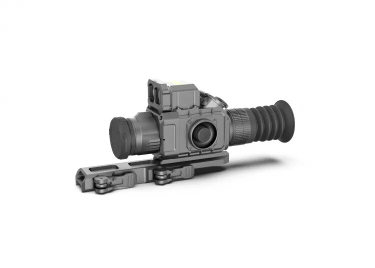 Прицел С Дальномером Lzirtek Perun 335L С Креплением Weaver