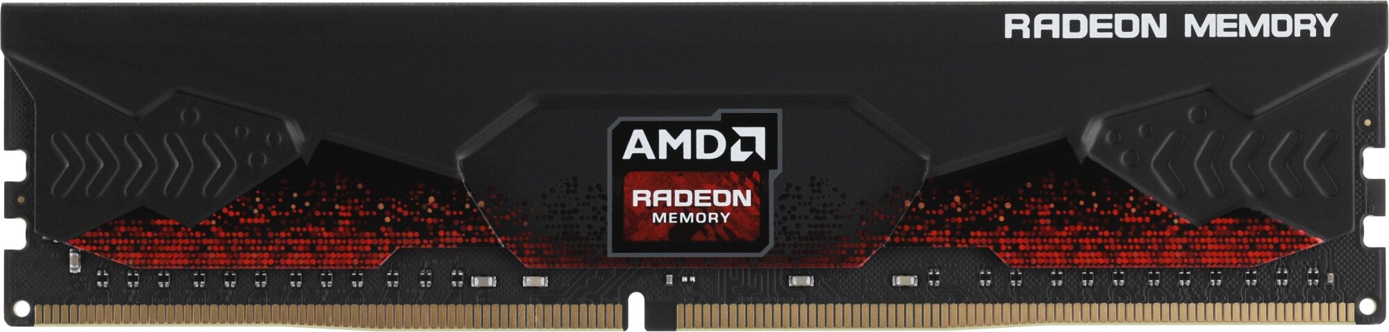 Память DDR4 16Gb 3200MHz AMD R9S416G3206U2S R9 RTL Gaming PC4-25600 CL16 DIMM 288-pin 1.35В с радиат