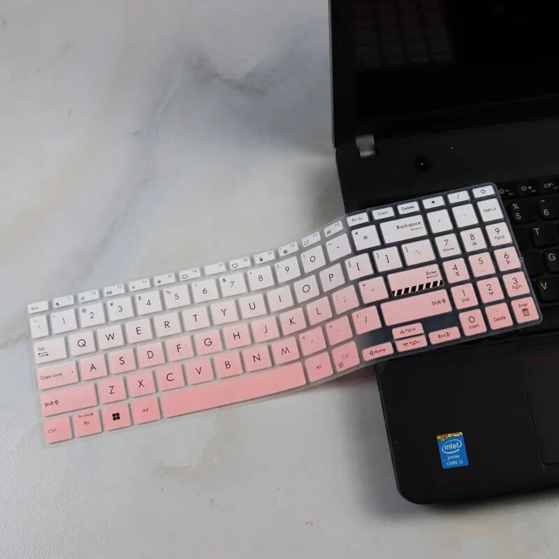 Чехол для клавиатуры розовый ASUS Vivobook 15 OLED