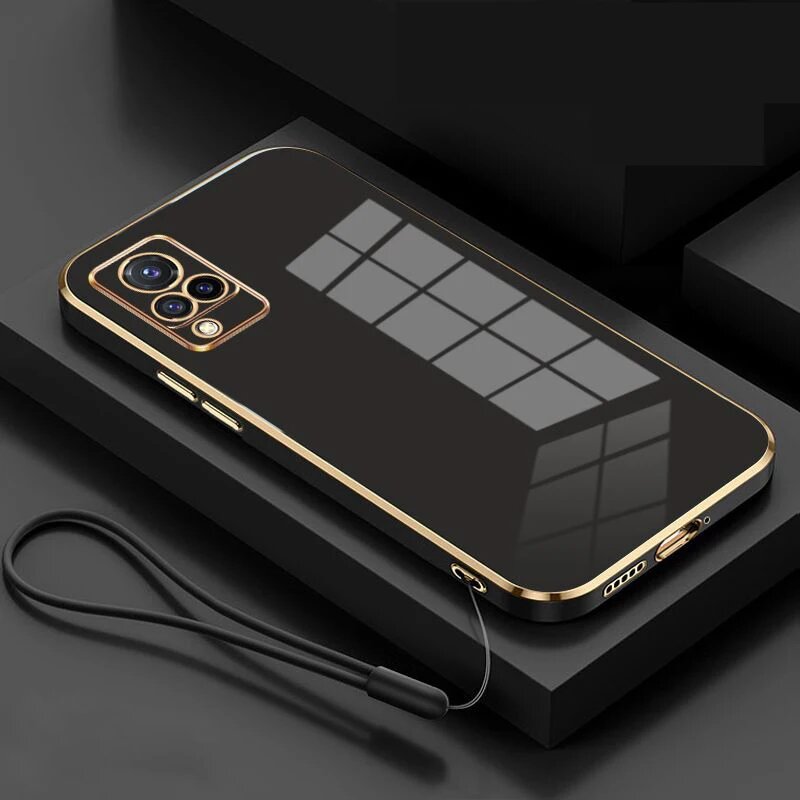 Для vivo V21 Чехол Vivo V21e Чехол для телефона VIVO V21 V21E 5G V21S gs6D black, For vivo V21e