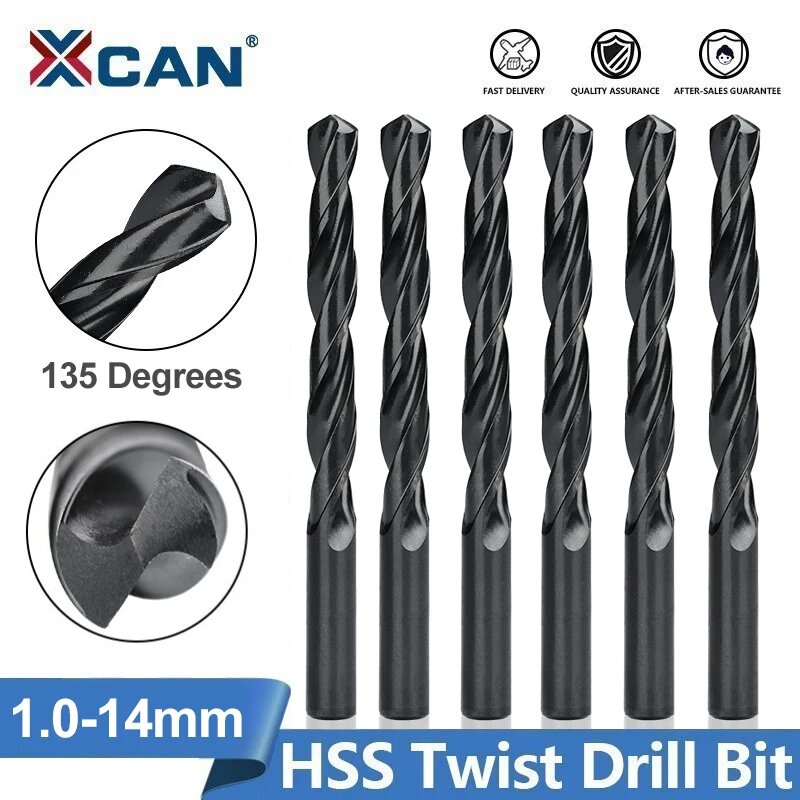 XCAN Спиральное сверло 1.0-14 мм, 10.0mm