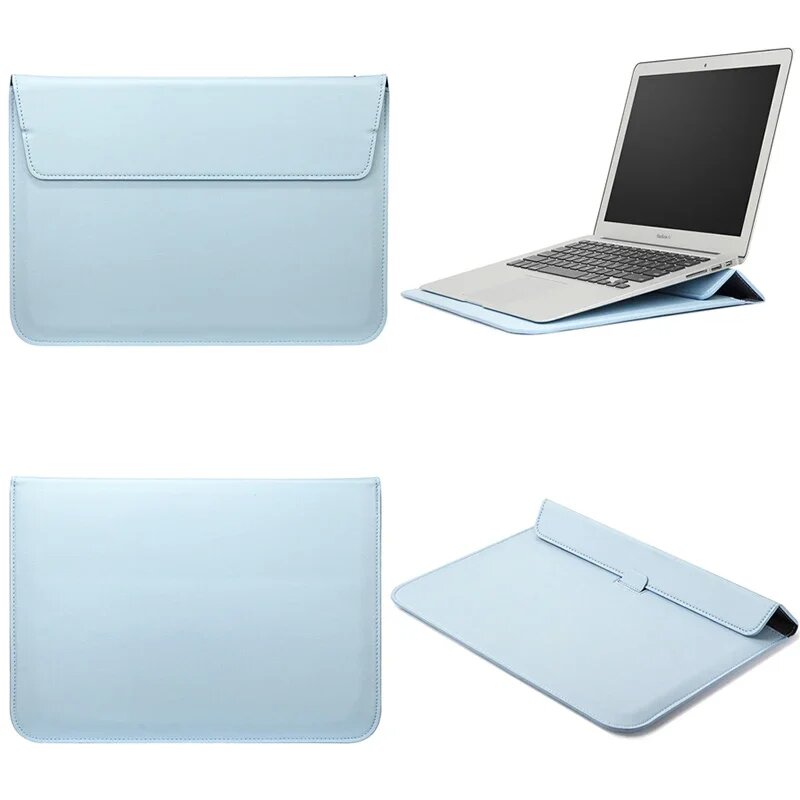 Чехол из искусственной кожи для ноутбука Apple Macbook, Dell, HP, Asus