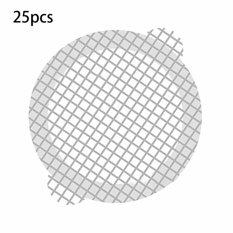 25 шт, одноразовые сливные ловушки для волос, сетчатый фильтр душа, раковины, наклейки ванной комнаты, ванны, кухни