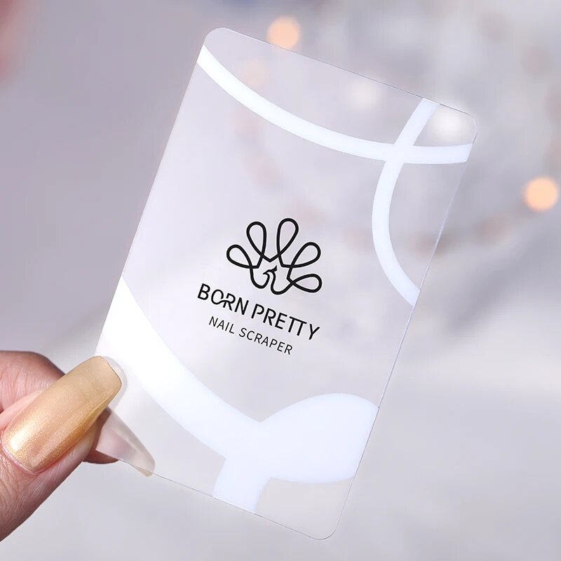 BORN PRETTY Скребок для ногтей, прозрачный