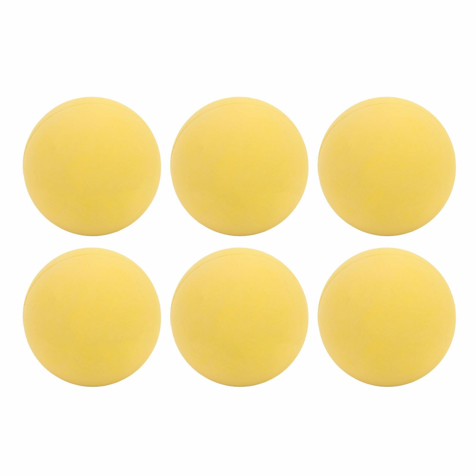 Набор мячей для лакросса, ПВХ, эластичный, с отличным сцеплением, легкий набор массажных шариков для детского клубного обучения, 6 шт.