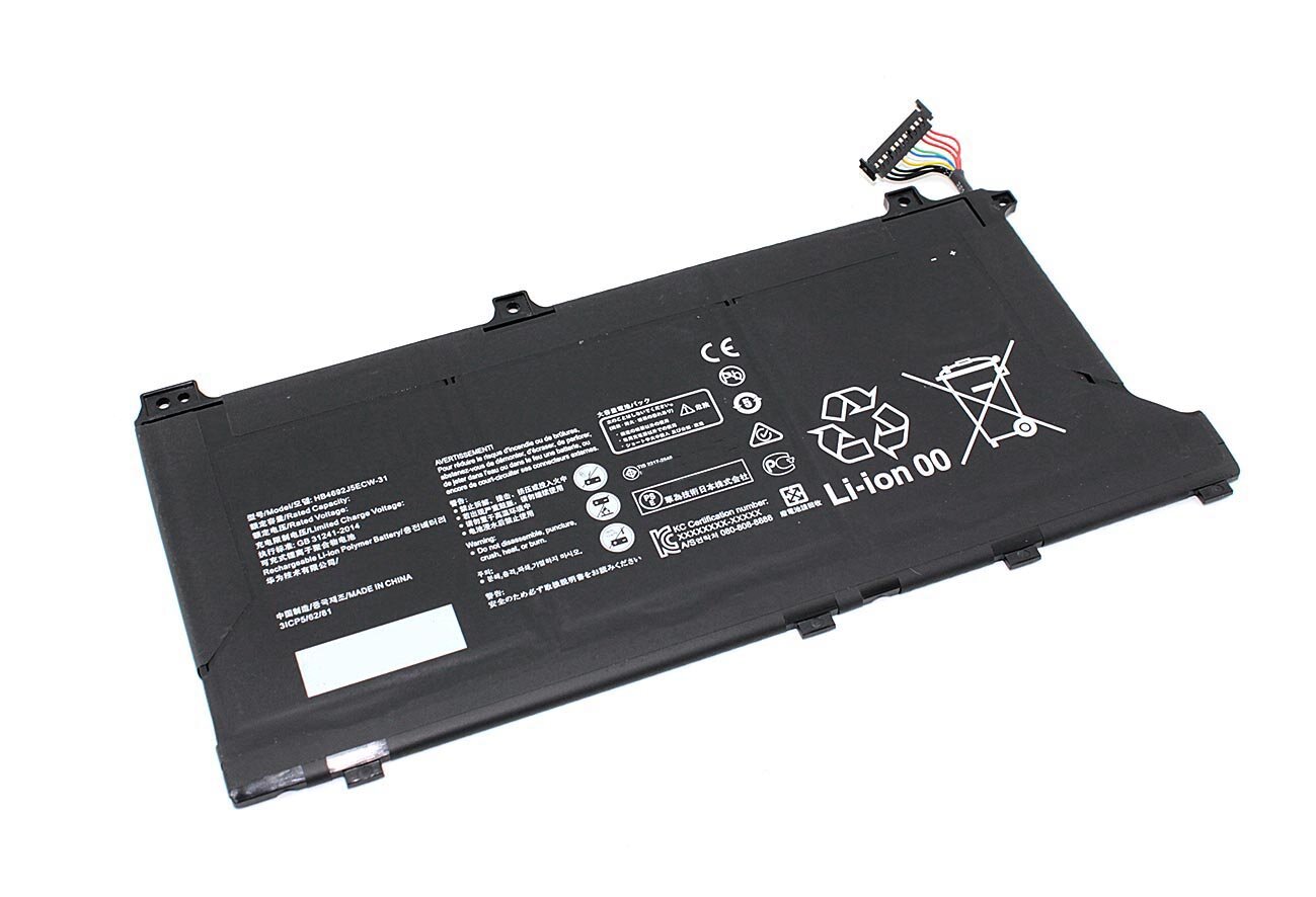 Аккумулятор HB4692J5ECW-31 для ноутбука Huawei MateBook D 15 2020 11.46V 3665mAh черный